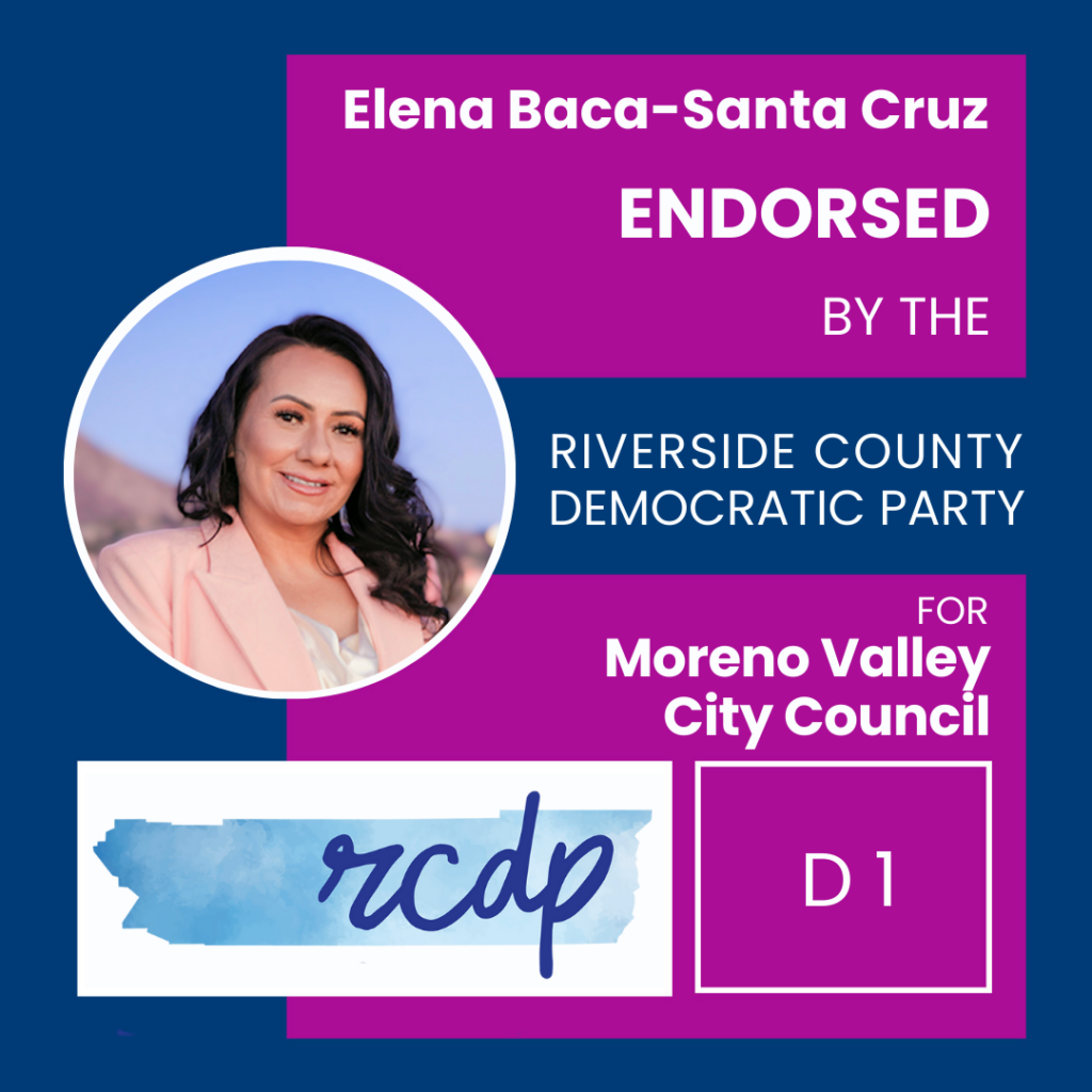 Endorsed Candidates - Riverside County Democratic Party