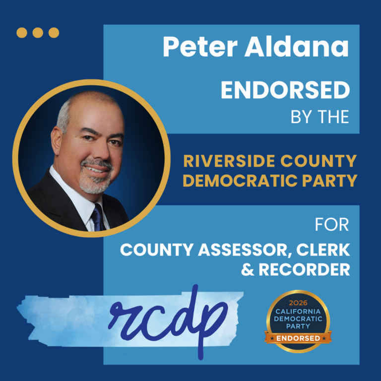 Endorsed Candidates - Riverside County Democratic Party